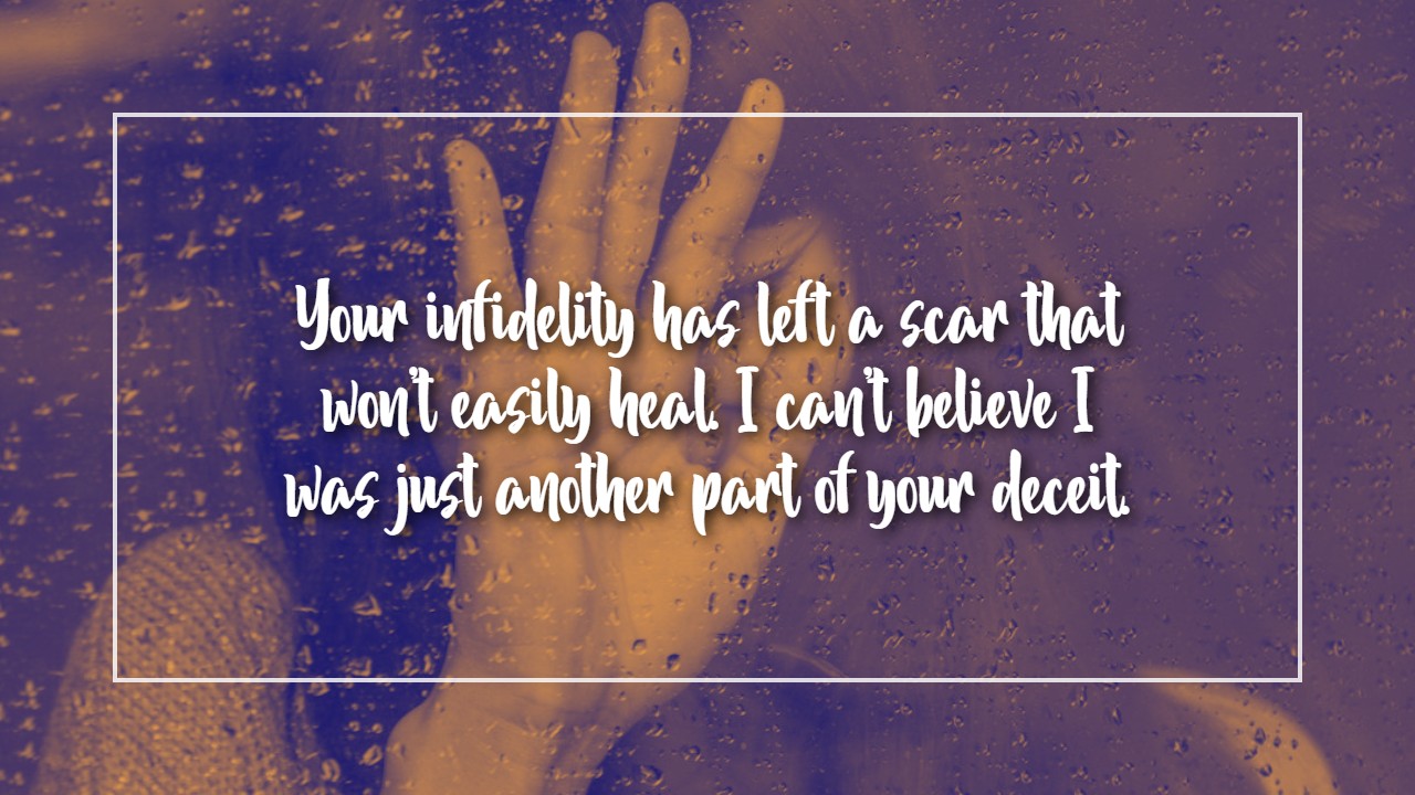 100+ Painful Messages To Confront A Cheating Husband: A Heartfelt ...