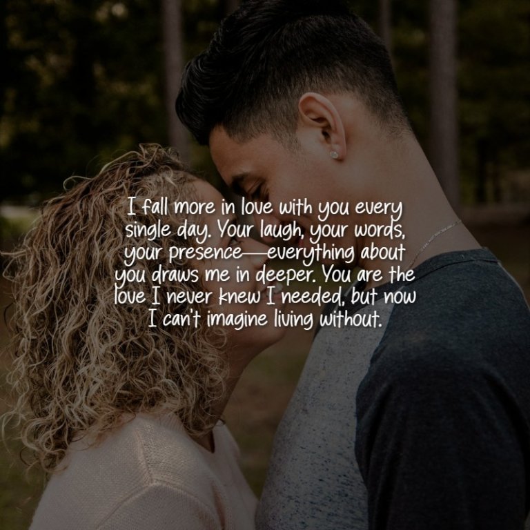 100 Romantic and Deep Love Messages to Send Her Every Day - The Bad-Ass ...