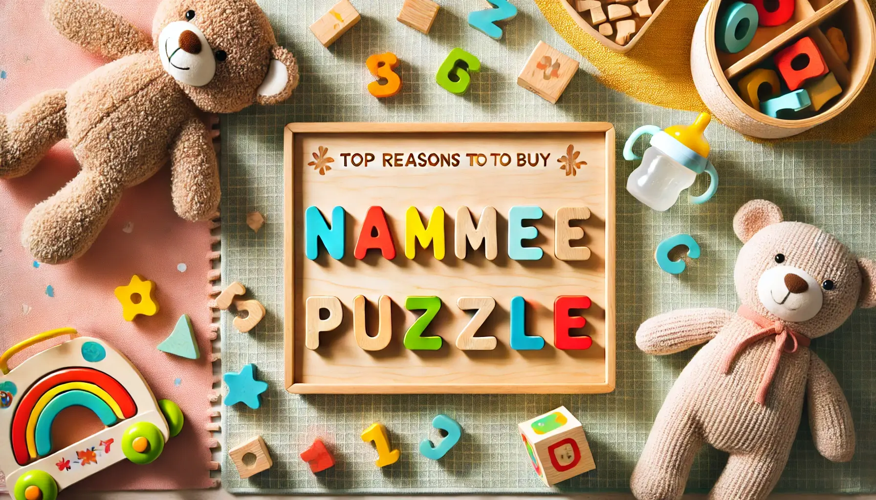 Top Reasons to Buy Name Puzzles for Your Toddler - The Bad-Ass Dad Pod
