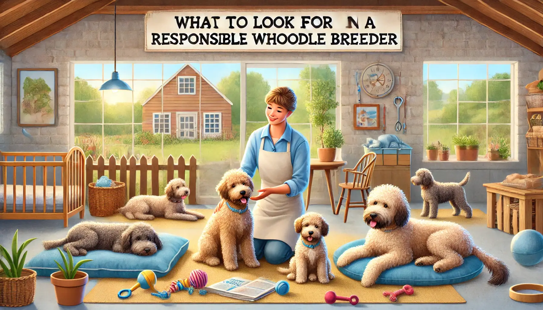 What to Look for in a Responsible Whoodle Breeder - The Bad-Ass Dad Pod