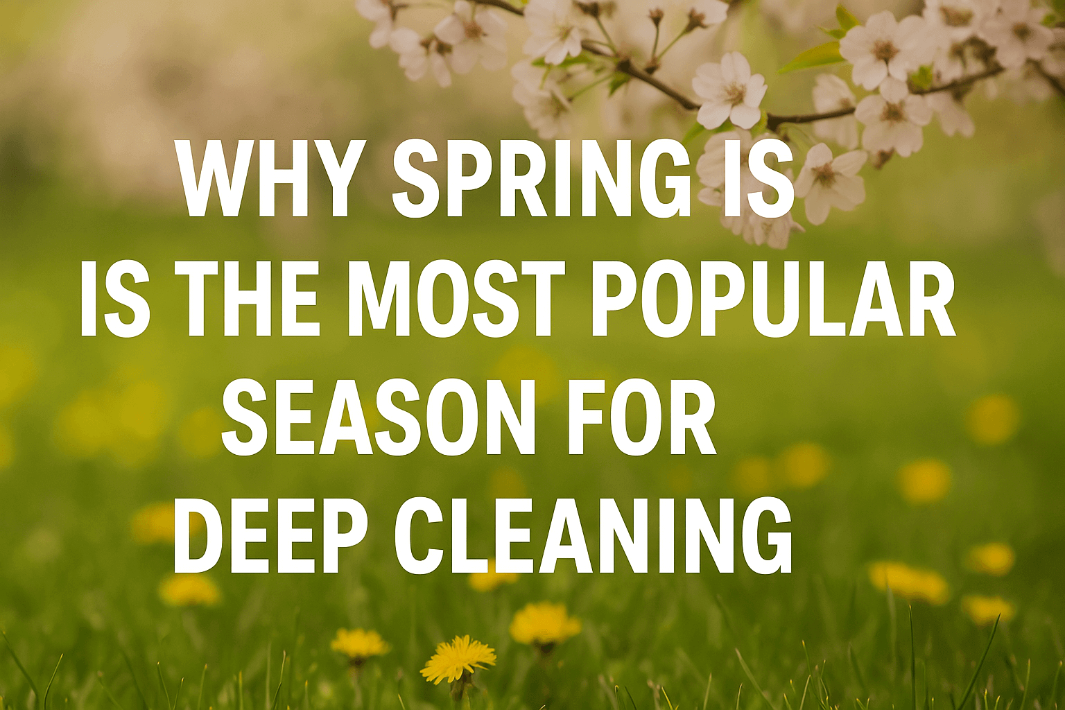 Why Spring Is the Most Popular Season for Deep Cleaning - The Bad-Ass ...
