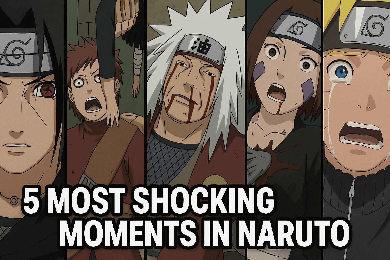 5 Most Shocking Moments in Naruto - The Bad-Ass Dad Pod