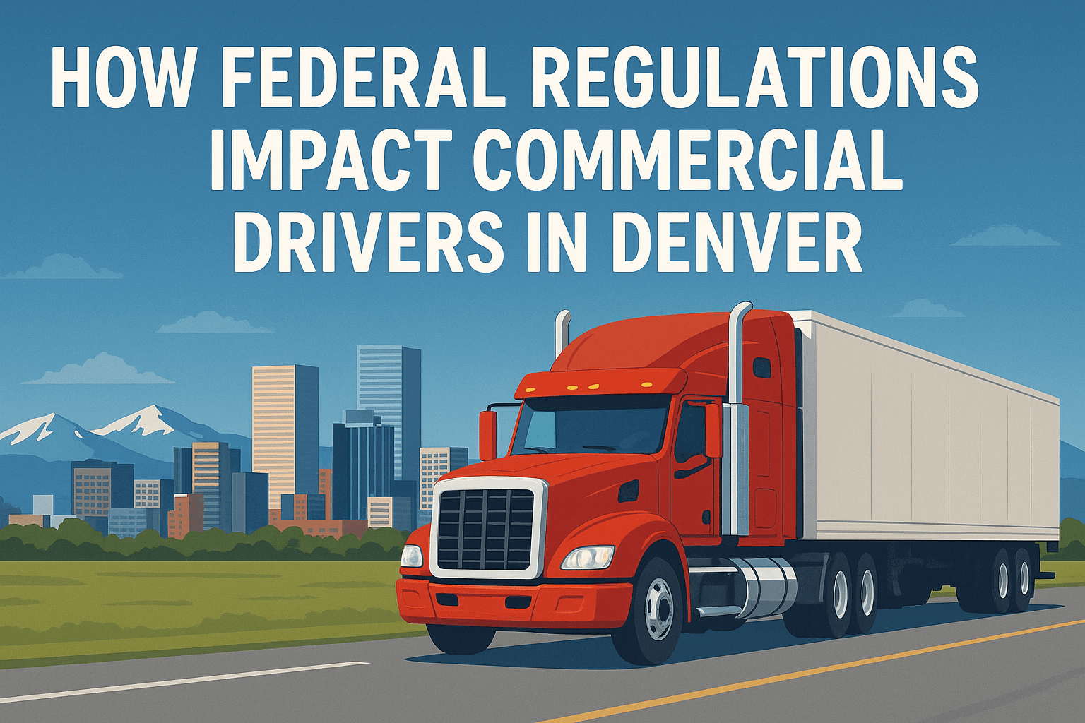 How Federal Regulations Impact Commercial Drivers in Denver - The Bad ...