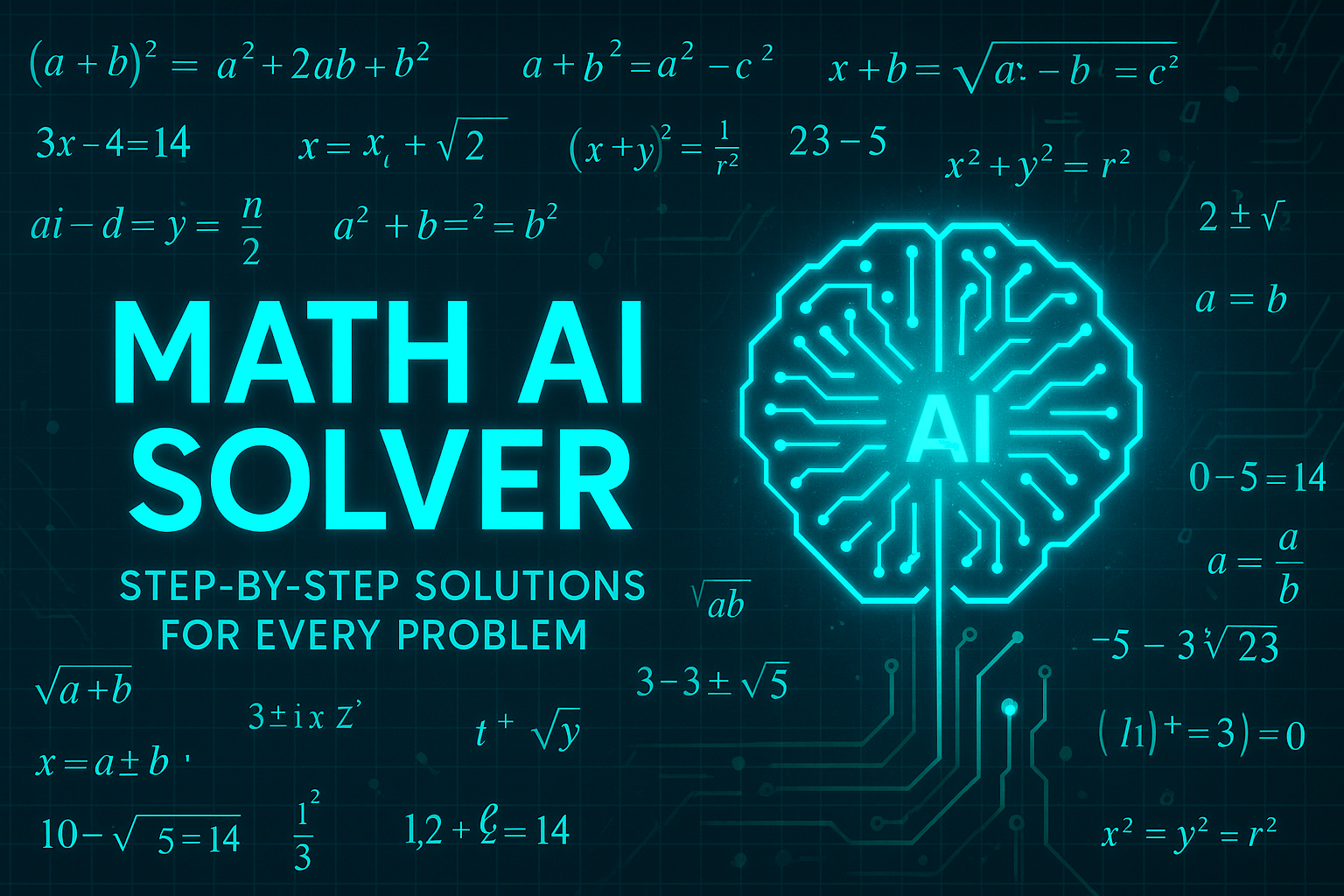 Math AI Solver – Step-by-Step Solutions for Every Problem - The Bad-Ass ...